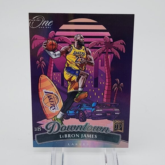 Accessories | Downtown Lebron James Basketball Card Lebron James Card ...